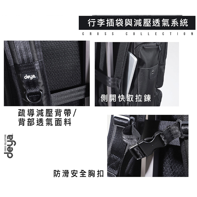 【deya】ECO Smart尼龍回收手提肩背筆電包 - 商周store