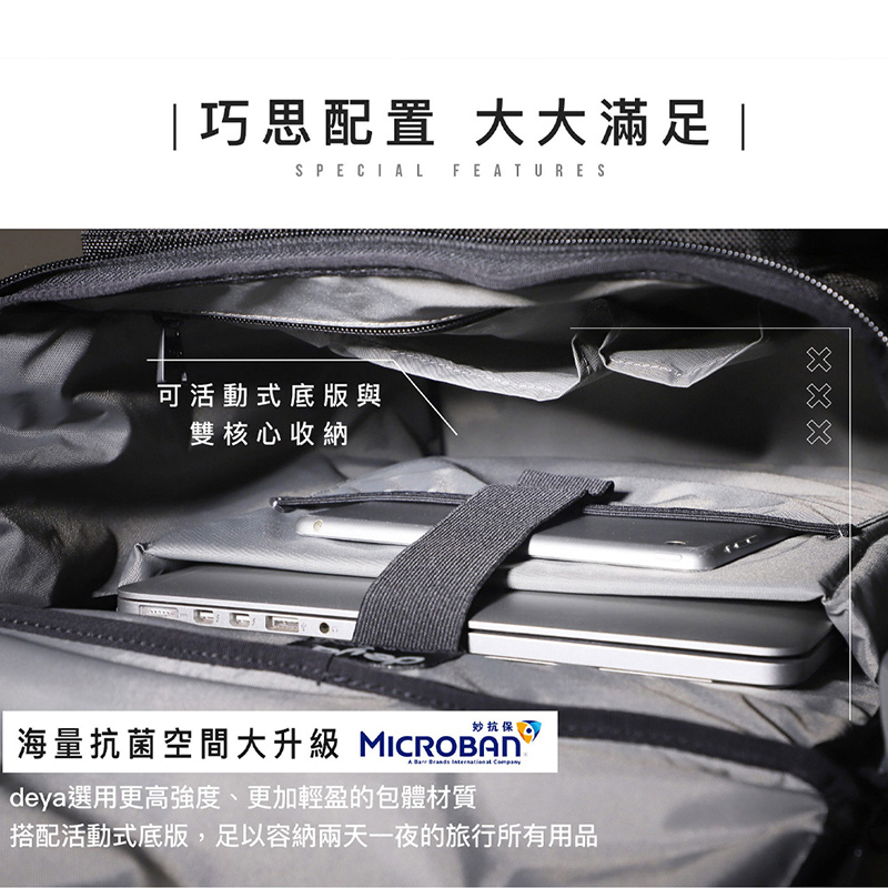 【deya】ECO Smart尼龍回收手提肩背筆電包 - 商周store